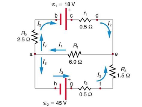 Solved Apply The Loop Rule To Loop Abcdefgha In The