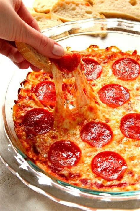 Cheesy Baked Pizza Dip Easy Recipe Chef