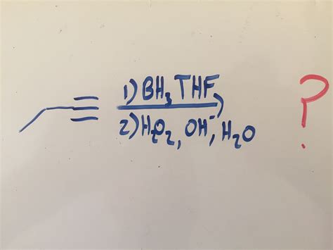 Help With Alkyne Reactions Organic Chemistry