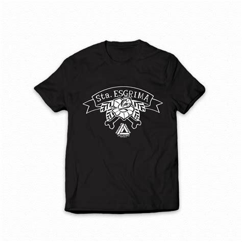 Sta Esgrima Logo Preta Rocian Gracie Jr