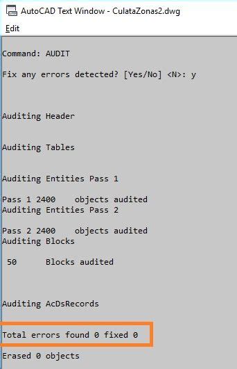 Solved Purge And Audit Autodesk Community