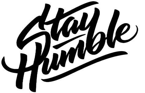 Stay Humble Decal Sticker Inspirational Vinyl Decal Etsy