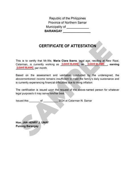 Certificate Of Attestation2 Pdf