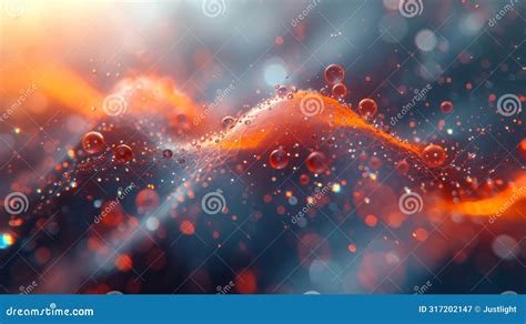 An Abstract Digital Landscape Consisting Of Interconnected Nodes And Lines Representing The