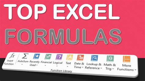 101 Advanced Excel Formulas Functions Examples Excel Formula Excel Tutorials Microsoft