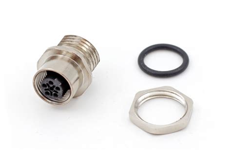 M12 C Coded Connector 3 Pin 4 Pin 5 Pin 6 Pin Shine Industry