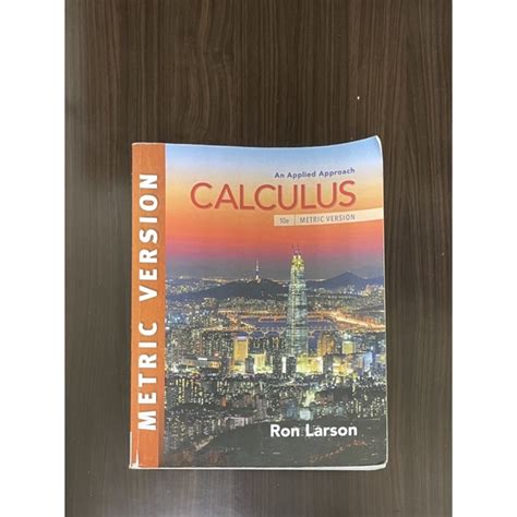 微積分原文書 Calculus An Applied Approach 10版 蝦皮購物