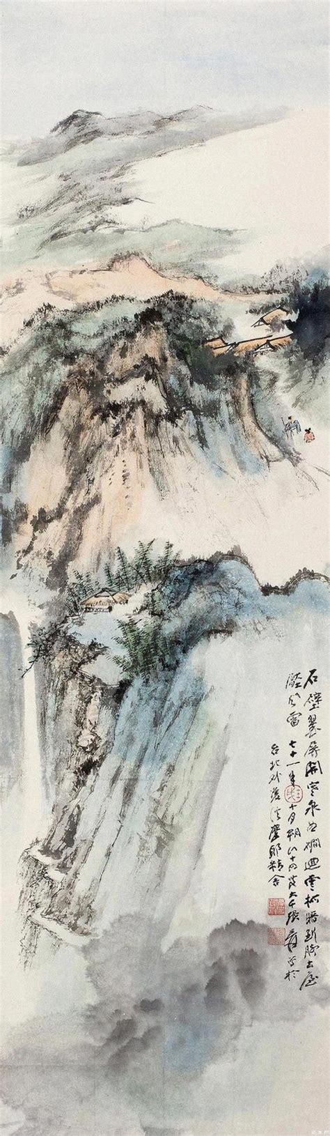 張大千山水畫 每日頭條