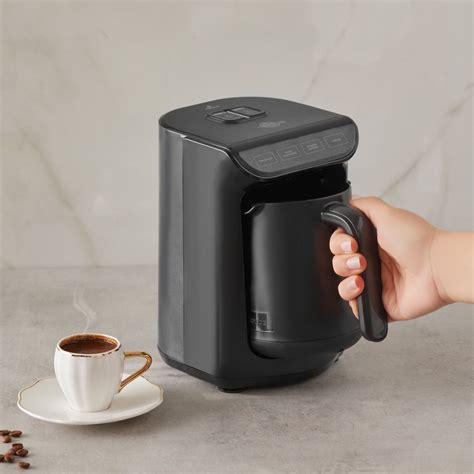 Автоматическая кофемашина Karaca Машина для приготовления обжаренного турецкого кофе черно