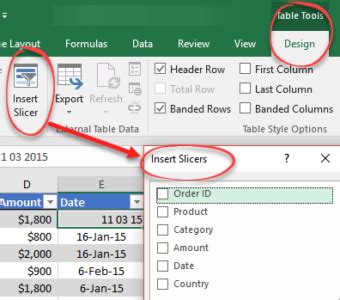 Excel Slicers Beyond PivotTables Into Tables Office Watch