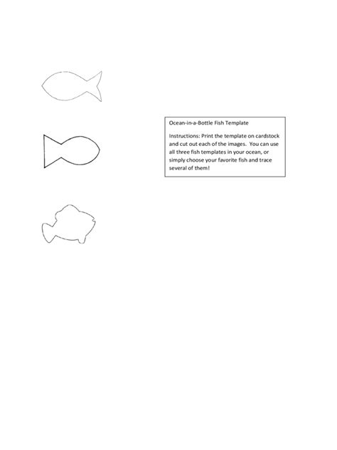 Fish Template Free Templates In PDF Word Excel Download