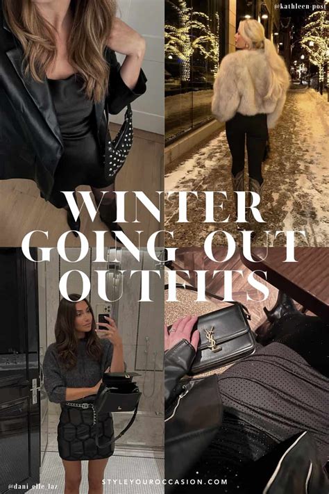 15 Winter Going Out Outfits That Are Chic And Toasty For 2024