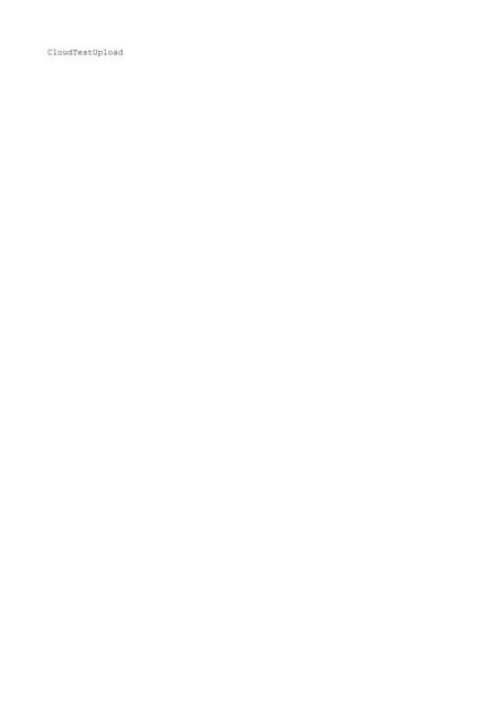 Upload Test Pdf