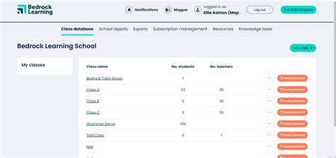 Addingupdating Teachers Linked To Classes Bedrock Learning Support Hub