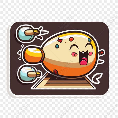 재미있는 유자 공 스티커 클립 아트 벡터상표 Png 일러스트 무료 다운로드 Lovepik