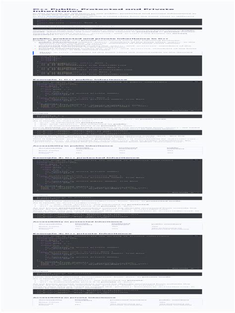 C Public Protected And Private Inheritance Pdf Inheritance Object Oriented Programming