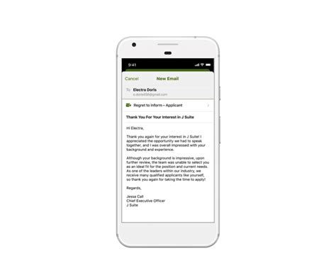 Schedule Emails From Mobile Hiring App Product Updates Bamboohr