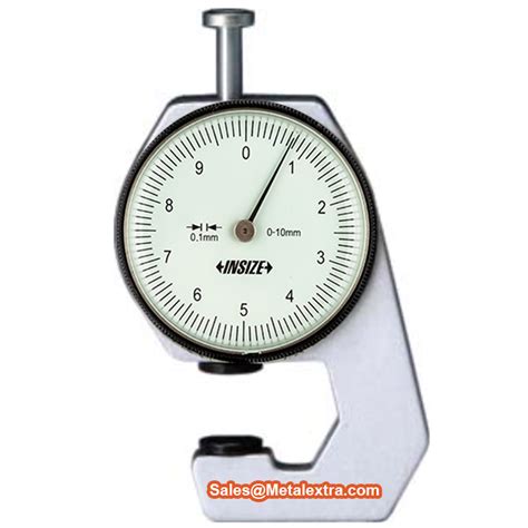 Insize Dial Thickness Gauge 2361 10 Graduation 0 1mm Accuracy ±0