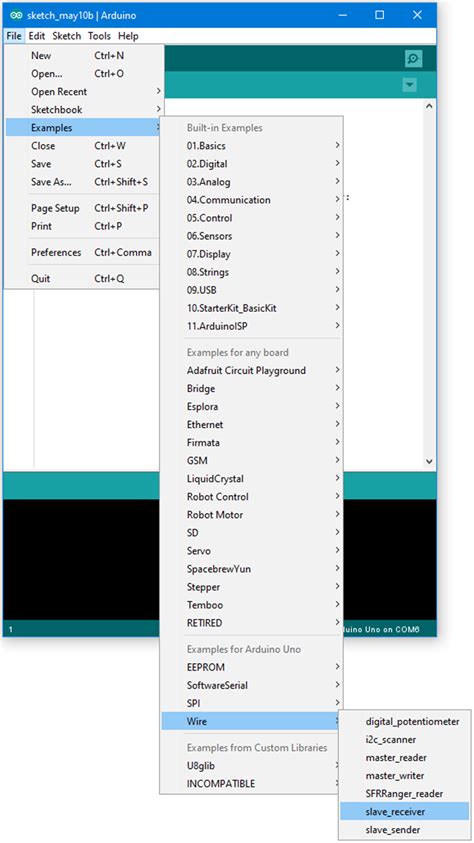 Master Send Data To Arduino Uno — Ameba Arduino Aiot Documentation V11
