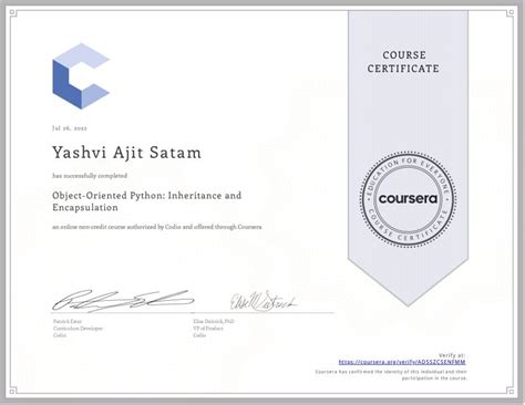 Yashvi Satam On Linkedin Coursera Coursecompletion