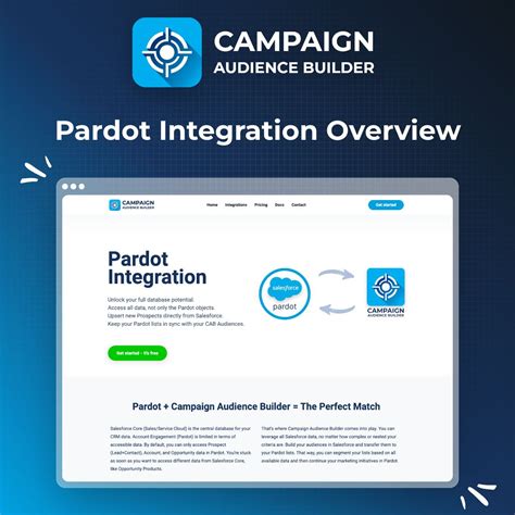 Campaign Audience Builder On Linkedin Pardot Salesforce