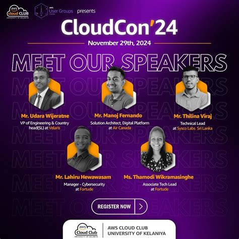 Aws User Group Colombo On Linkedin Aws Tech Technology Awsugcmb