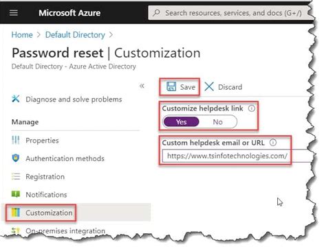 How To Enable Self Service Password Reset In Azure Ad Azure Lessons