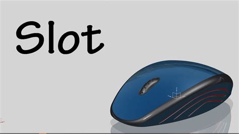 Siemens Nx Modeling Slot Youtube