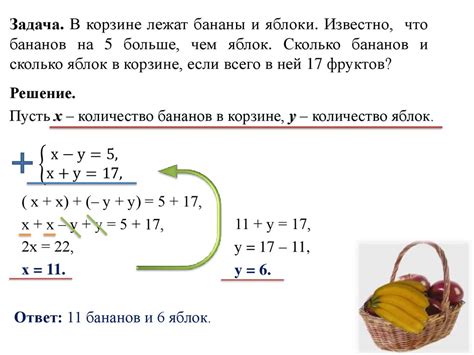 Решение задач с помощью систем линейных уравнений презентация онлайн