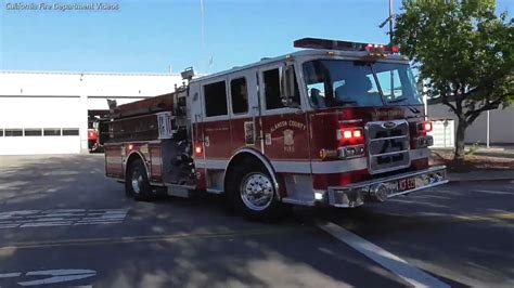Alameda County Fire Engine 25 Responding Youtube
