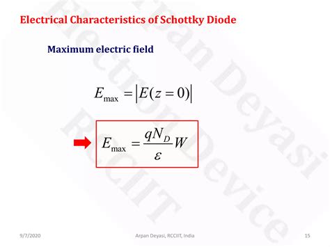 Metal Semiconductor Contact Ppt