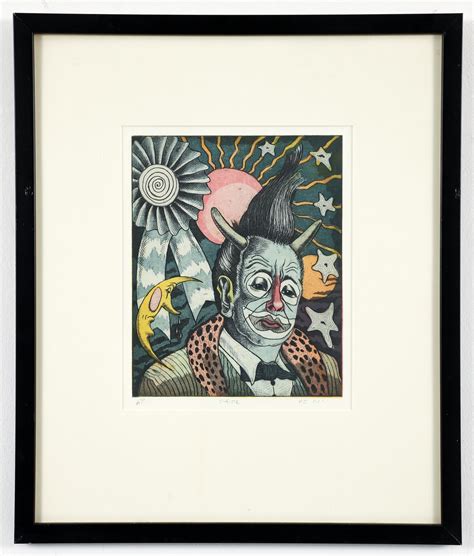 Nick Bubash Nick Bubash Pride Seven Deadly Sins Etching 2001 2001 Mutualart