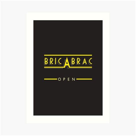 Bric A Brac Art Prints Redbubble