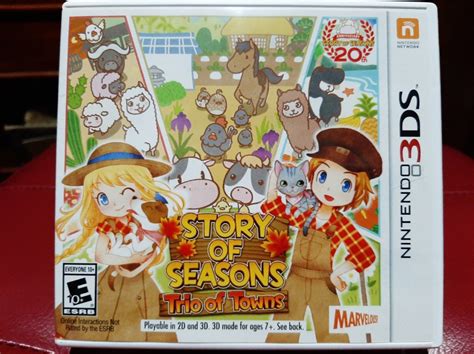 Story Of Seasons Trio Of Towns Video Gaming Video Games Nintendo On
