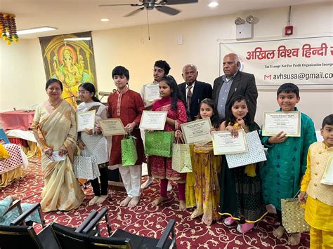 Akhil Vishwa Hindi Samiti New York Celebrates Hindi Divas The Indian Eye