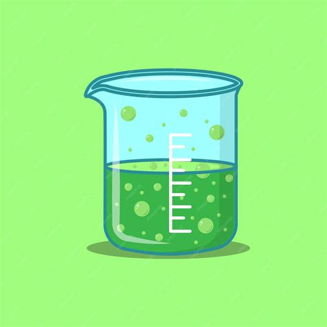 Premium Vector Beaker Glass