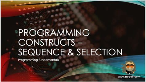 Ocr Gcse Computer Science With Mr Goff 33 Programming Constructs