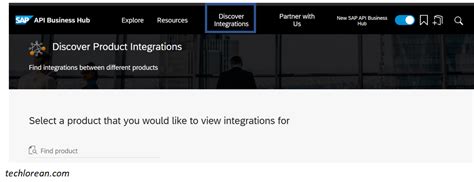 Sap Interfaces Exploring The Sap Api Business Hub Techlorean