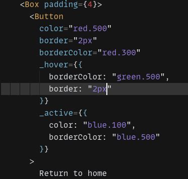 Chakra Ui Hover BorderColor Doesn T Change Correct Value For Button
