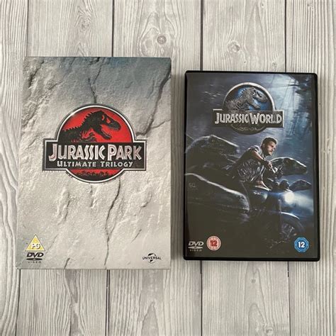 Jurassic Park Ultimate Trilogy And Jurassic World Dvd Collection £799
