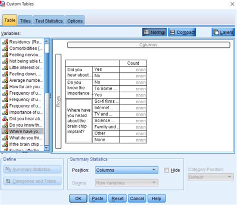 Help Stuck On Custom Tables Rspss