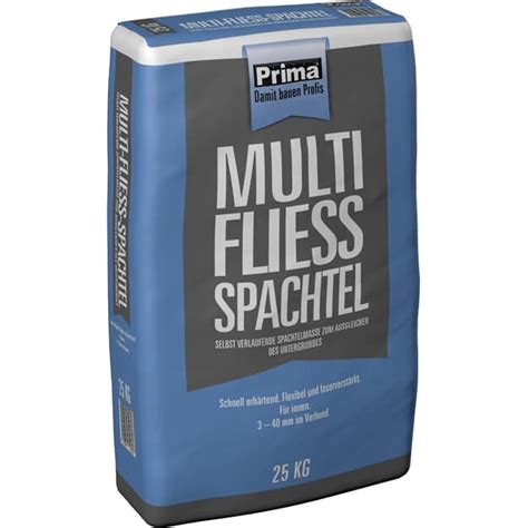 Prima Multi Fliessspachtel Selbstverlaufende Spachtelmasse Zum