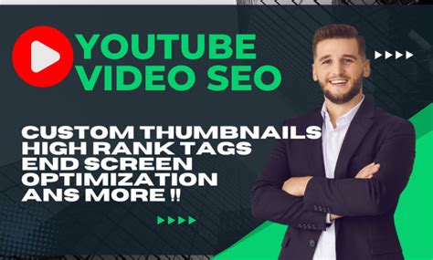 Optimize Youtube Video Seo For Top Ranking By Tajmain Fiverr