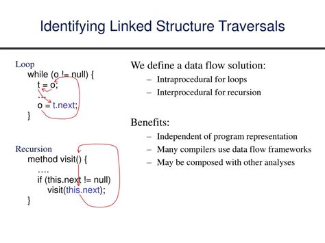 Ppt Data Flow Analysis For Software Prefetching Linked Data