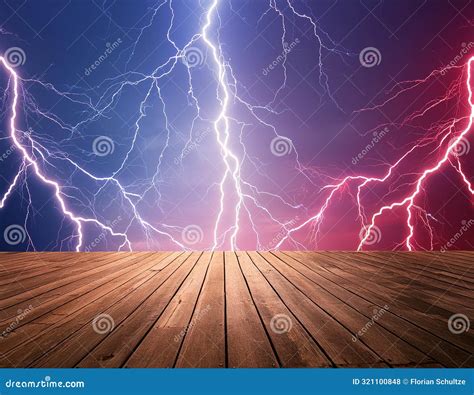 Abstract Zap Lightning Bolt Excitement Modern Gradient Background Stock Illustration Stock