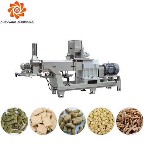 New High Productivity Tissue Protein Equipments Soya Meat Production