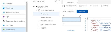 Cosmosdb Winforms Cloud Integration Telerik Ui For Winforms
