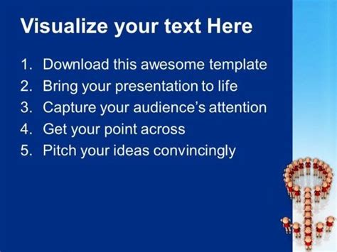 Blue Background With Red Female Symbol PowerPoint Templates Ppt Backgrounds For Slides