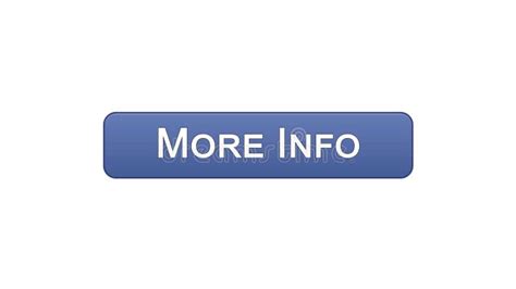 More Info Web Interface Button Violet Color Internet Site Design