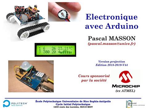 PDF Electronique Avec Arduino Users Polytech Unice Frusers Polytech Unice Fr Pmasson